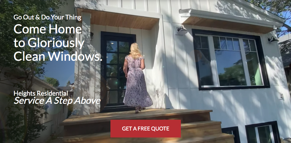 Residential Window Cleaning in Edmonton | Heights Residential